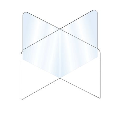 Isolation Protection Clear PETG Sheet 2mm Table Shield